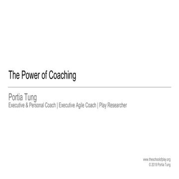 The Power of Coaching | PPTX
