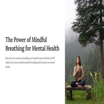 The Power of Mindful Breathing for Mental Health | PDF