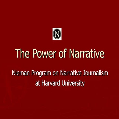 The Power Of Narrative Biz (7minutes) | PPT