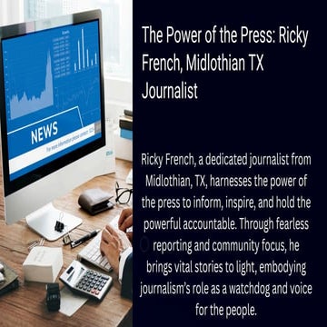 The Watchdog of Midlothian: Ricky French’s Journalistic Journey | PPT