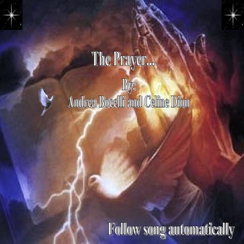 The Prayer by Andre Bocelli Celine Dion | PPS