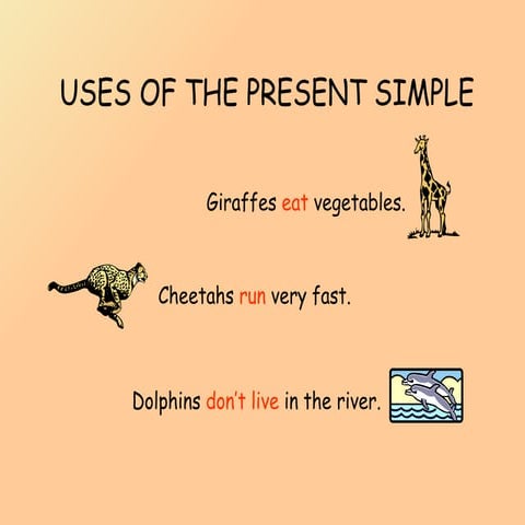 The Present Simple Pdc Use | PPS