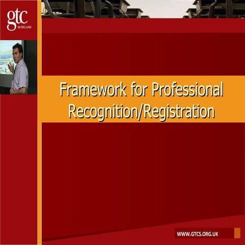 The Process of GTCS Registration | PPT