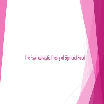 The-Psychoanalytic-Theory-of-Sigmund-Freud.pptx