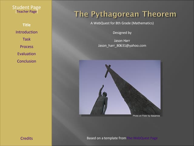 Pythagorean Theorem Lesson | PPTX