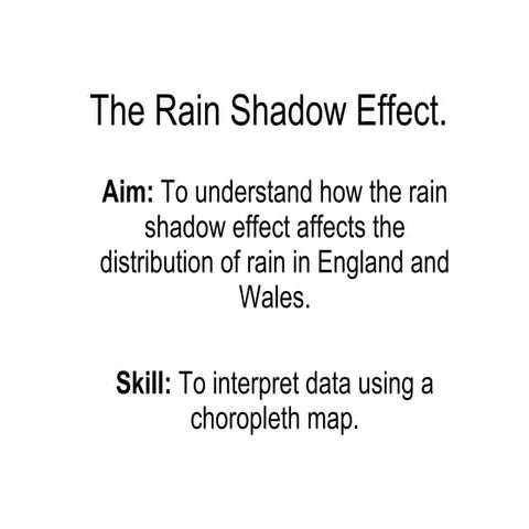 The Rain Shadow Effect | PPT