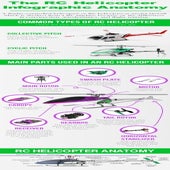 The RC Helicopter Infographic Anatomy