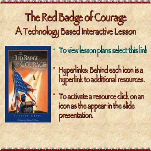 “The Red Badge of Courage” | PPT