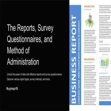 The-Reports-Survey-Questionnaires-and-Method-of-Administration.pptx