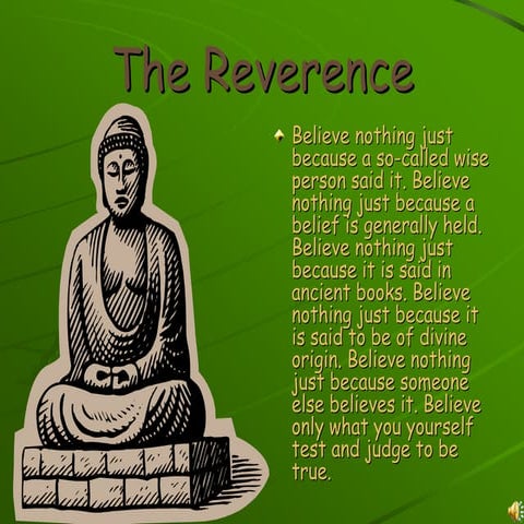 The Reverence | PDF