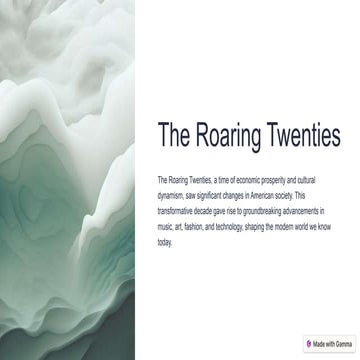 The-Roaring-Twenties.pptx World War One & USA | PPTX