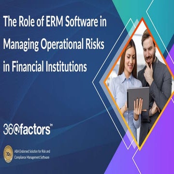 The Role of ERM Software in Managing-Operational Risks in Financial ...