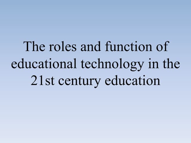 Instructional materials (1) | PPTX | Education industry | Industries