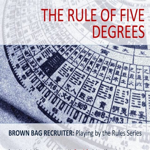 The Rule of Five Degrees | PPT