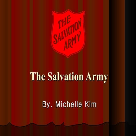 The Salvation Army | PPT