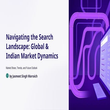 the Search Engine global and india Landscape | PPTX