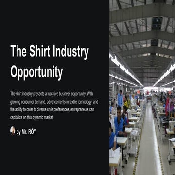 The-Shirt-Industry-Opportunity for ..pdf