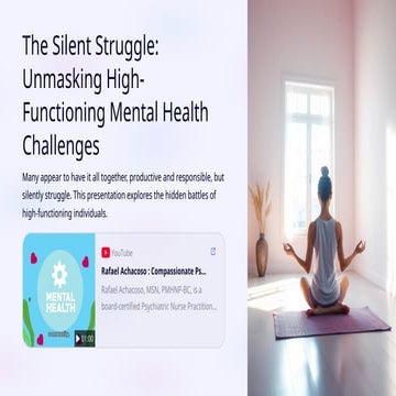 The Silent Struggle Unmasking High Functioning Mental Health Challenges ...