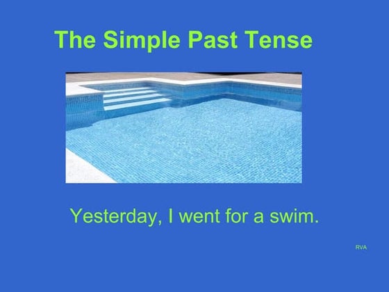 The Simple Past Tense | PPT