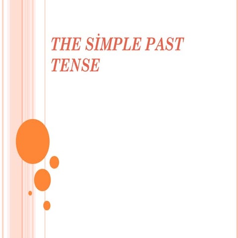 The simple-past-tense slayt | PPT