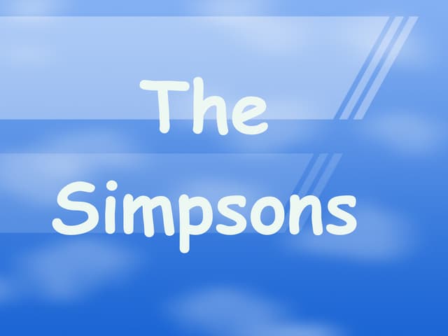 The Simpsons | PPT