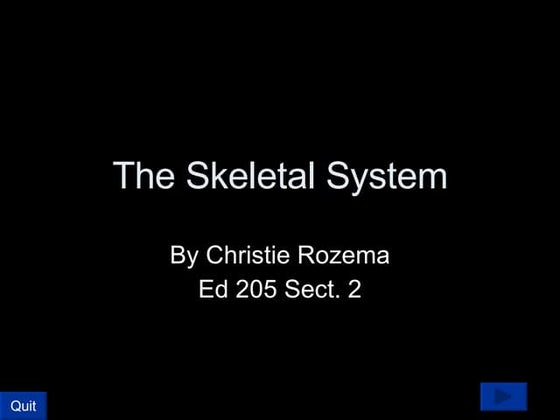 Skeletal System | PPT