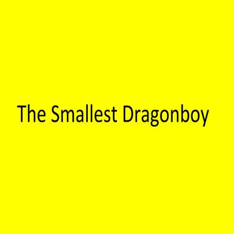 The Smallest Dragonboy Notes | PPT