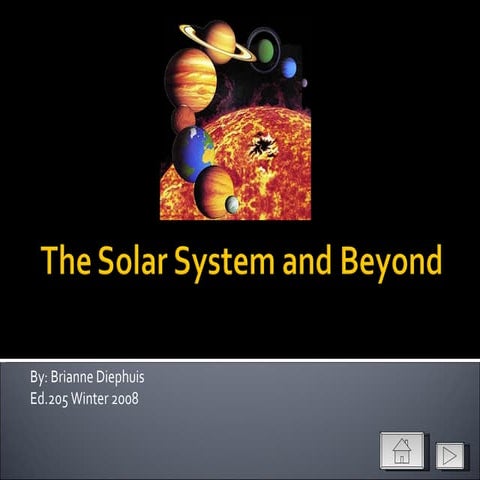 The Solar System and Beyond | PPT