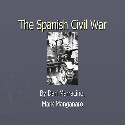 The Spanish Civil War | PPT | Death, Injury, or Military Conflict ...