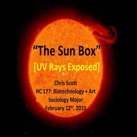 The Sun Box | PPT