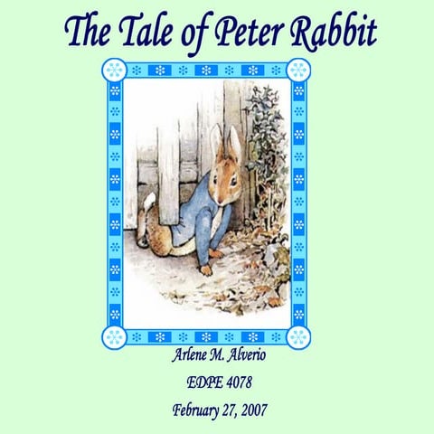 the tale of peter rabbit | PDF