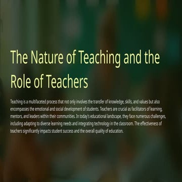 The-Teaching-Profession-Unit-1-Nature-of-Teaching-and.pptx