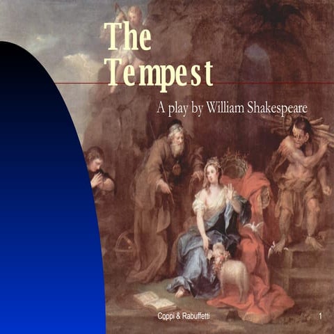 The Tempest by William Shakespeare | PPT
