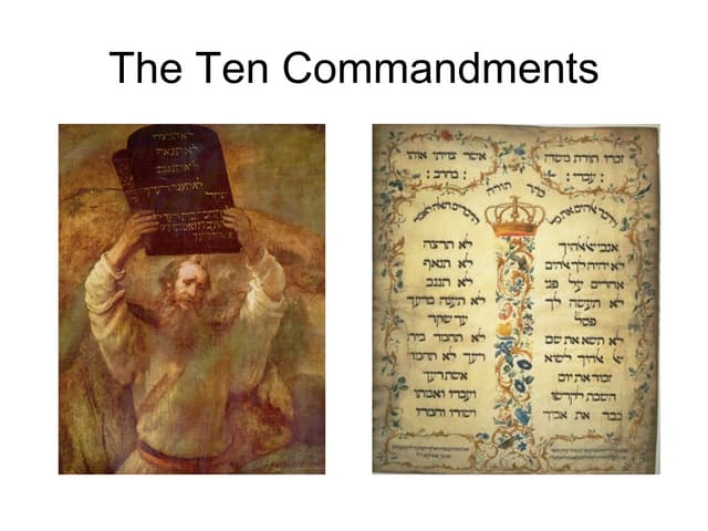 Ten Commandments | PPTX