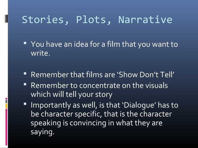 Example of Two-Column Script | PPTX