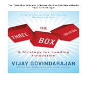 The Three-Box Solution: A Strategy for Leading Innovation [PDF] #LIMITED
