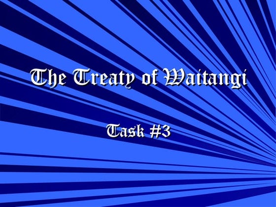 The Principles Of The Treaty Of Waitangi | PPT | Mental Health ...