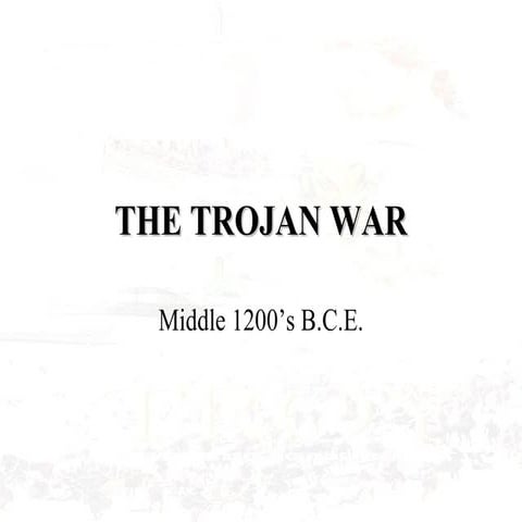 Trojan war 2010 web | PPTX