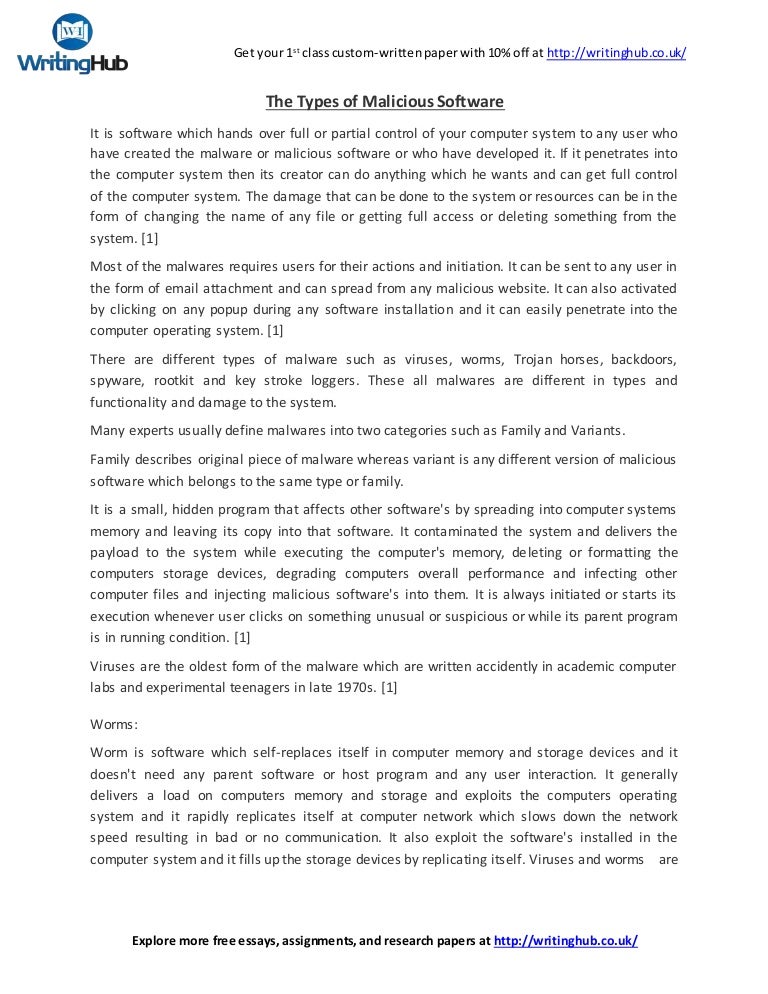 The types Of Malicious Software the-types-of-malicious-software