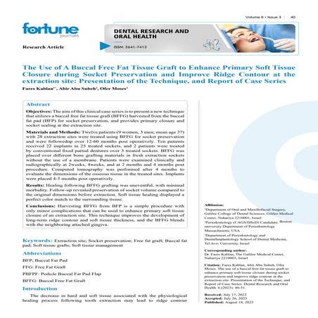 the-use-of-a-buccal-free-fat-tissue-graft-to-enhance-primary-soft ...