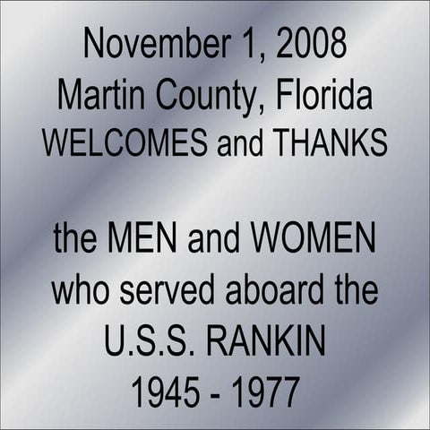 The Uss Rankin Reunion | PPT