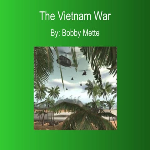 Vietnam war | PPTX