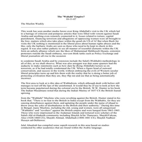 Al ahbash history and aqeedah | PDF