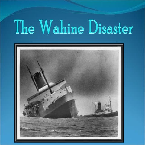 The Wahine 1 | PPT