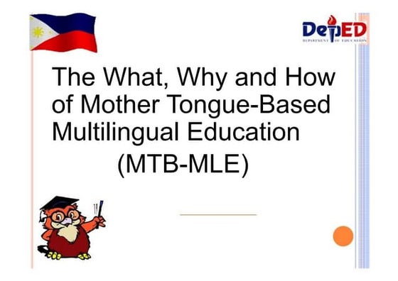 MTB-MLE Framework | PPTX | Education