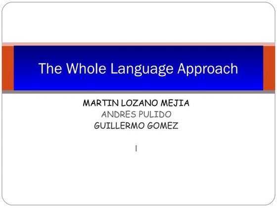 Basic literacy program | PPTX