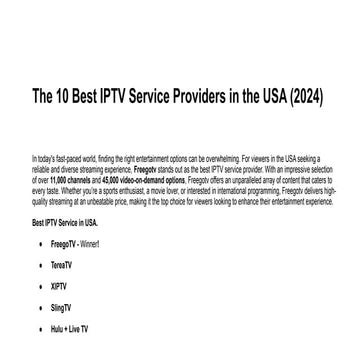 The 10 Best IPTV Service Providers in the USA (2024).pptx