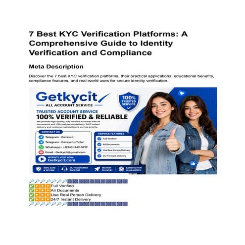 The 10 Best Websites for Buying Verified KYC Documents.pdf