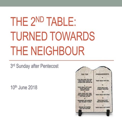 Ten commandments | PPTX