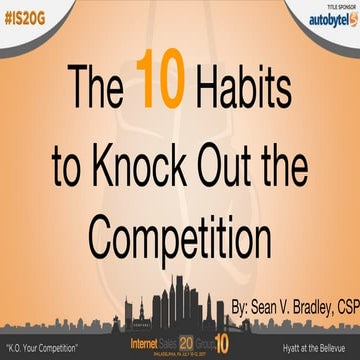 10 Things You Can Do To Double Your Dealership Sales | PPTX